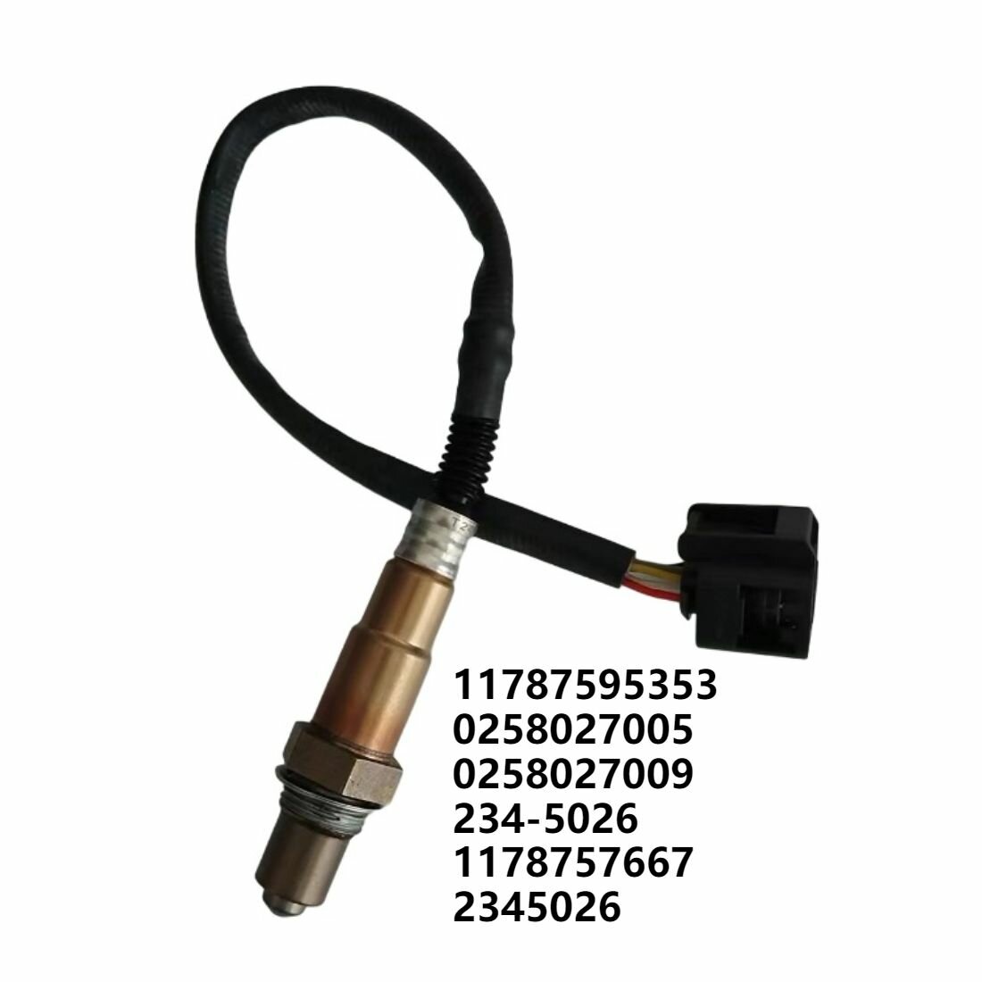 Датчик кислорода для автомобилей, подходящий для Peugeot, Citroen, BMW, Mini: 11787595353, 0258027005, 0258027009, 234-5026, 1178757667, 2345026.