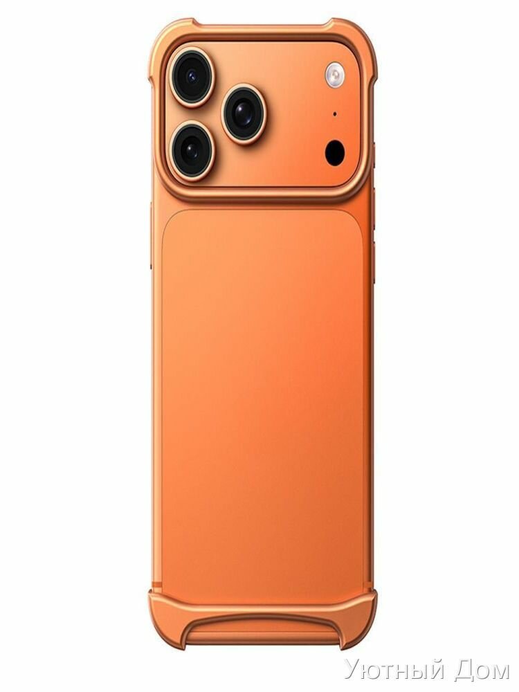 .-Чехол для смартфона Pro защитный с рамкой для iPhone 17 Pro Max, три цвета, для подарка, чехол-обложка