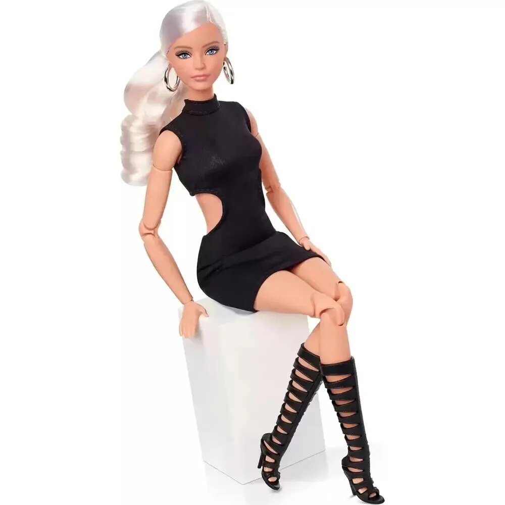 Кукла Barbie Basics Iconic Collection Model 02, коллекционная, 32 см, черный — фото 1