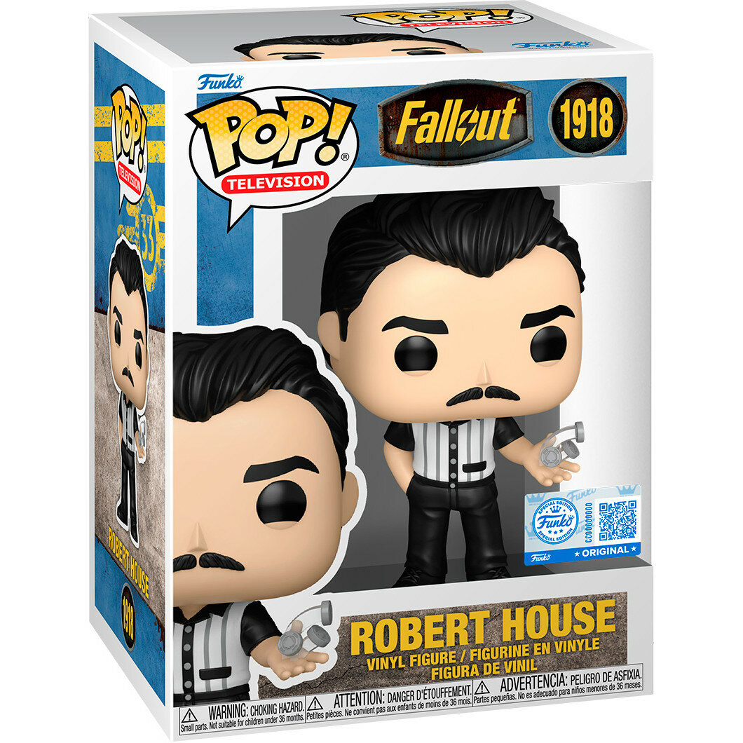 Фигурка Funko POP! TV Fallout Robert House (Exc) 91844 (8C2F)