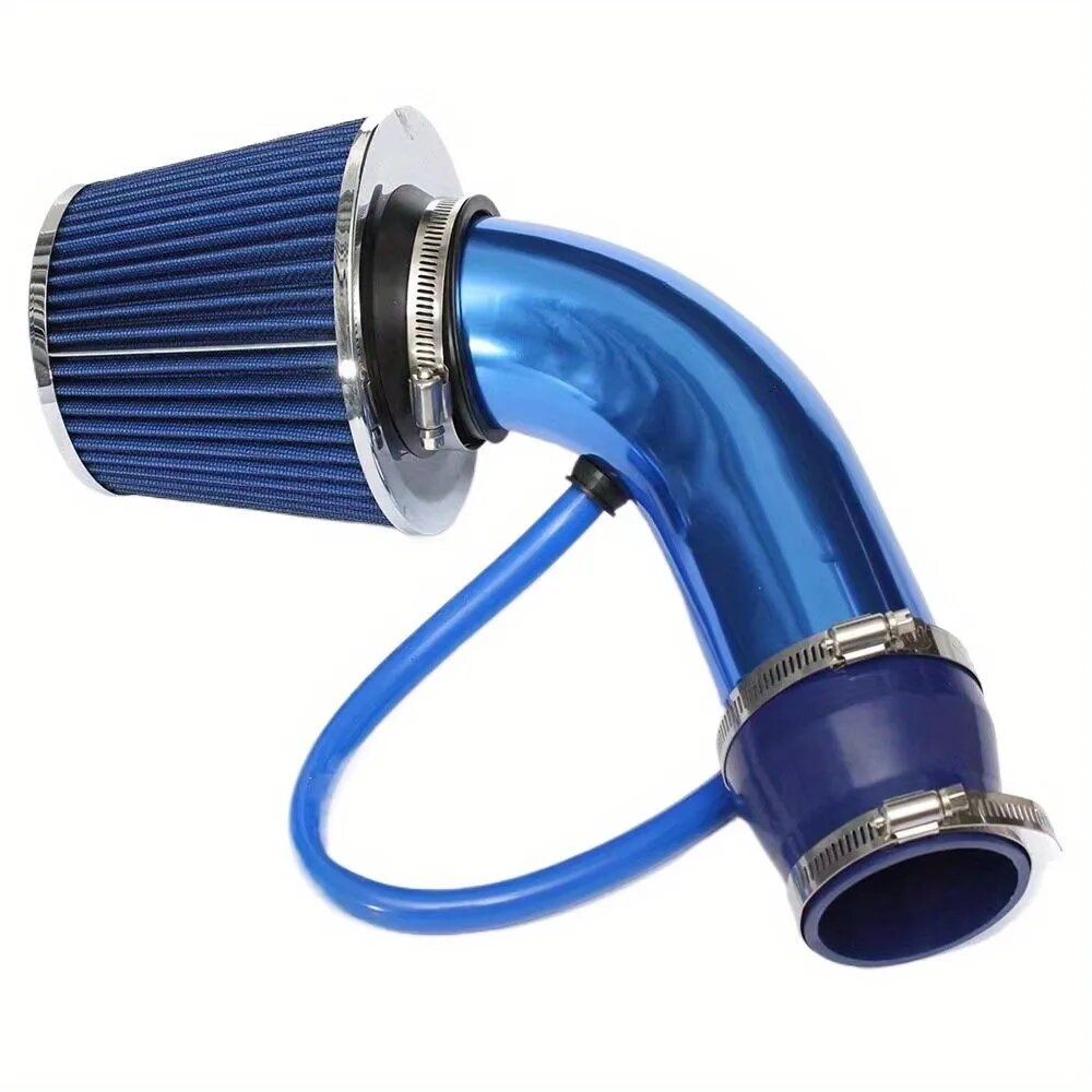 Фильтр воздушный арт. Air Filter 76mm, синий, алюминий, 3 шт.