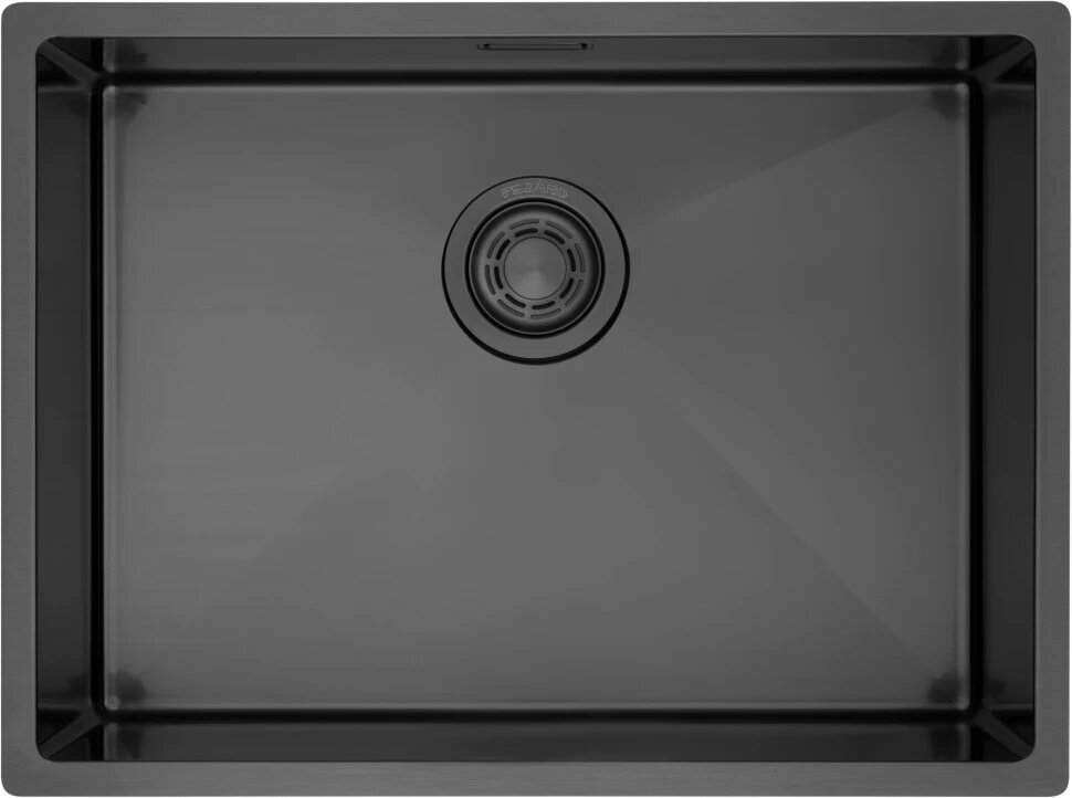 Кухонная мойка PEZARO PZS.550. TITAN 60x45 см, титан