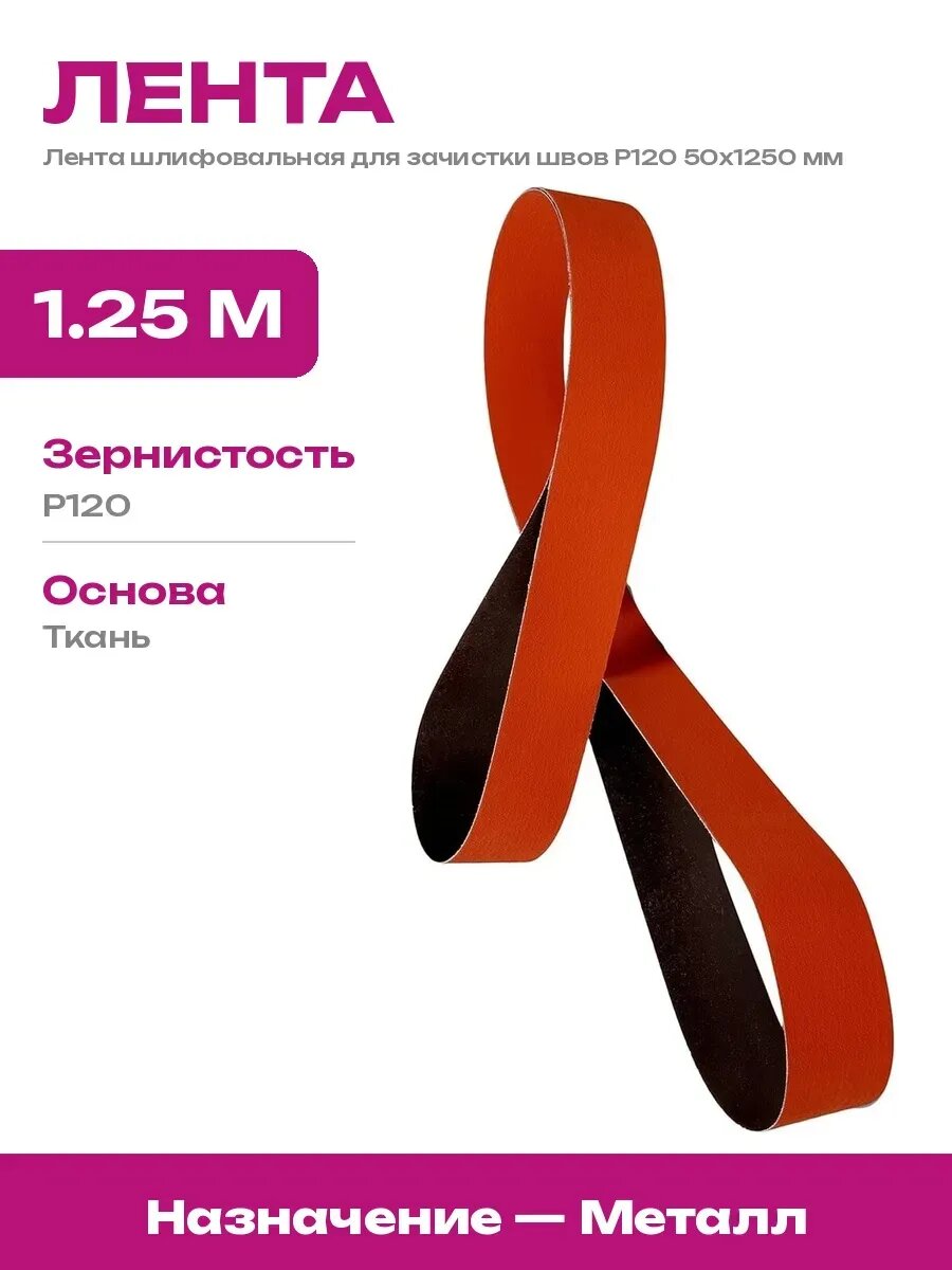 Лента абразивная керамическая для гриндера шлифовка металла