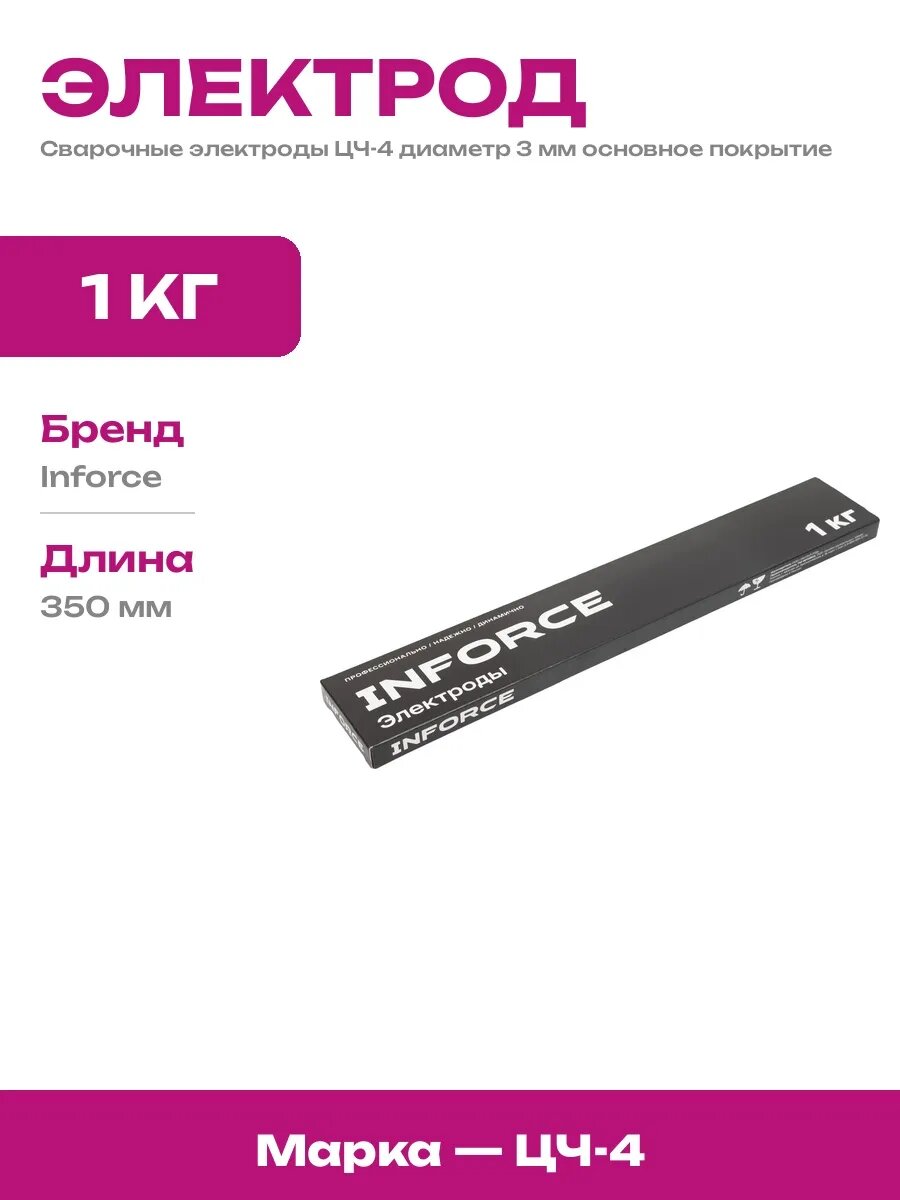 Электроды для чугуна 3 мм сварочные основное покрытие 1 кг