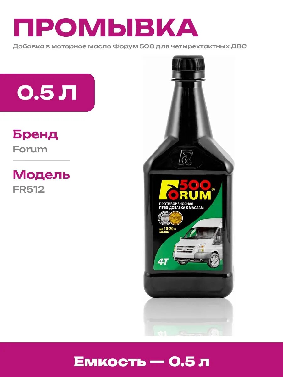 Присадка для бензиновых и дизельных двигателей 500 мл форум