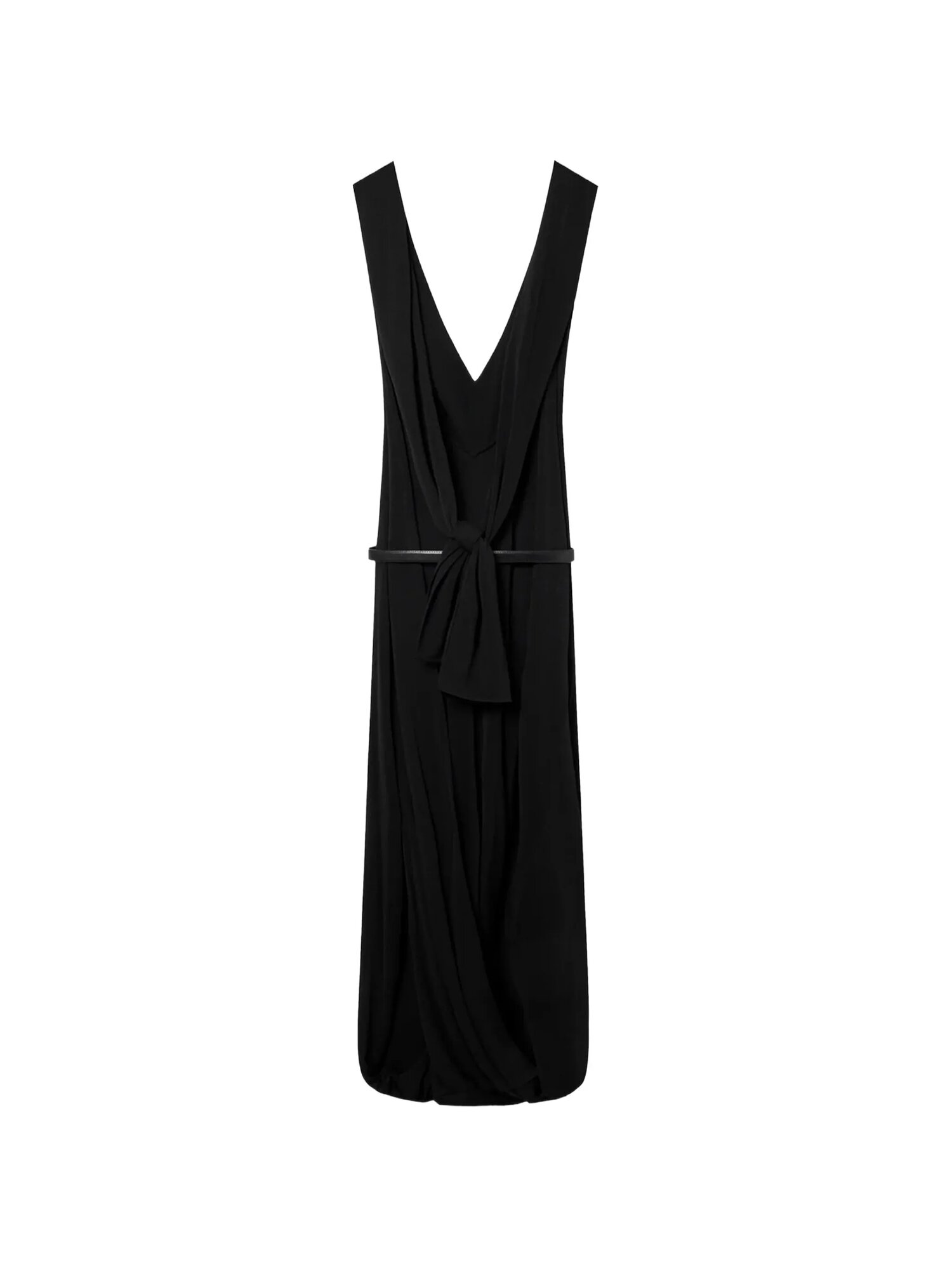 Платье Loewe V-neck midi dress, размер 38 — фото 1