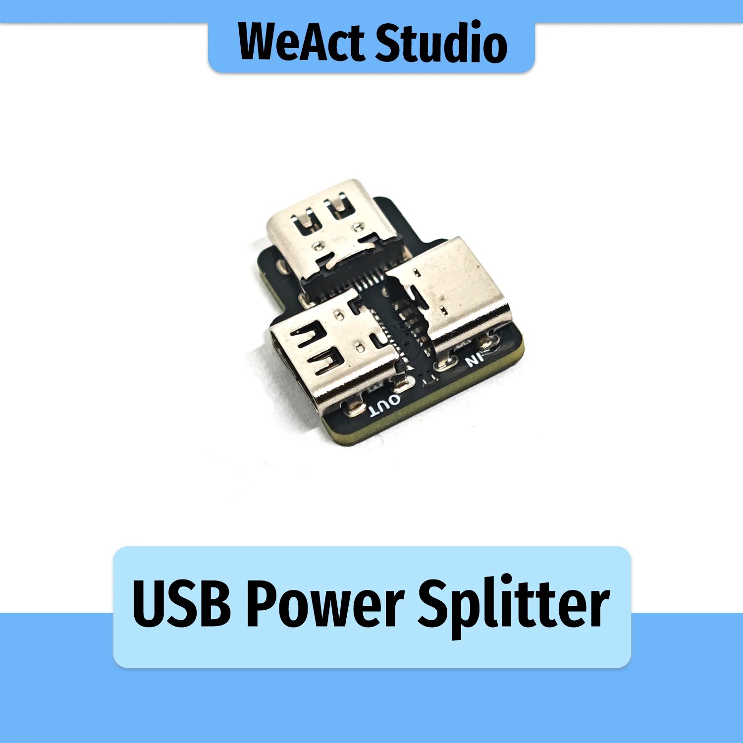 Разветвитель питания Type-C WeAct Studio для Raspberry Pi