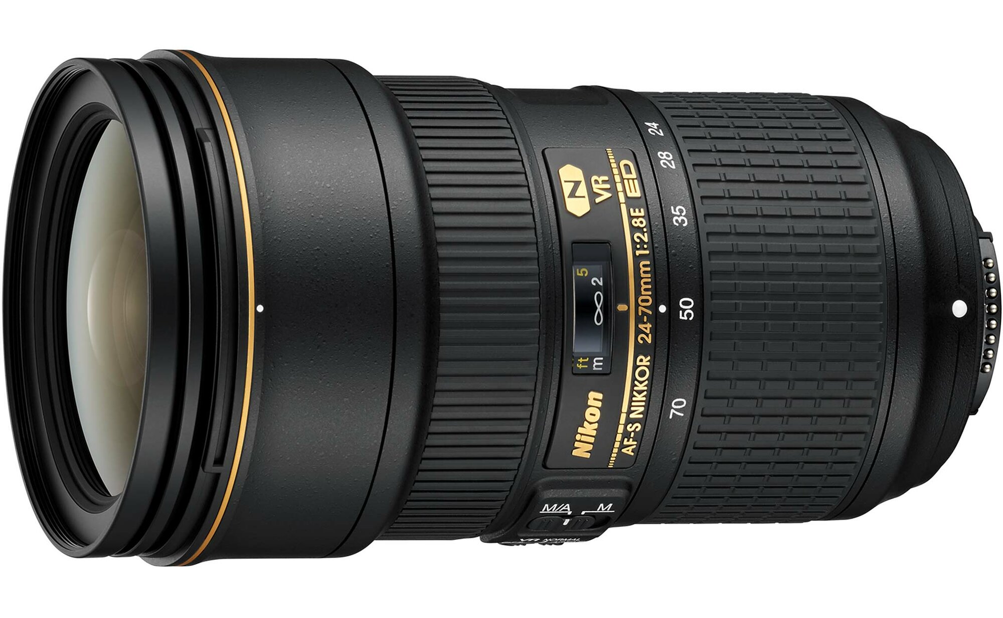 Nikon AF-S 24-70mm f/2.8E ED VR Lens , Professional Standard Zoom with Vibration Reduction