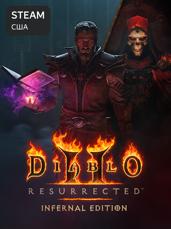 Игра Diablo II: Resurrected Infernal Edition Подарок Steam PC (ПК) | Страна Аккаунта США