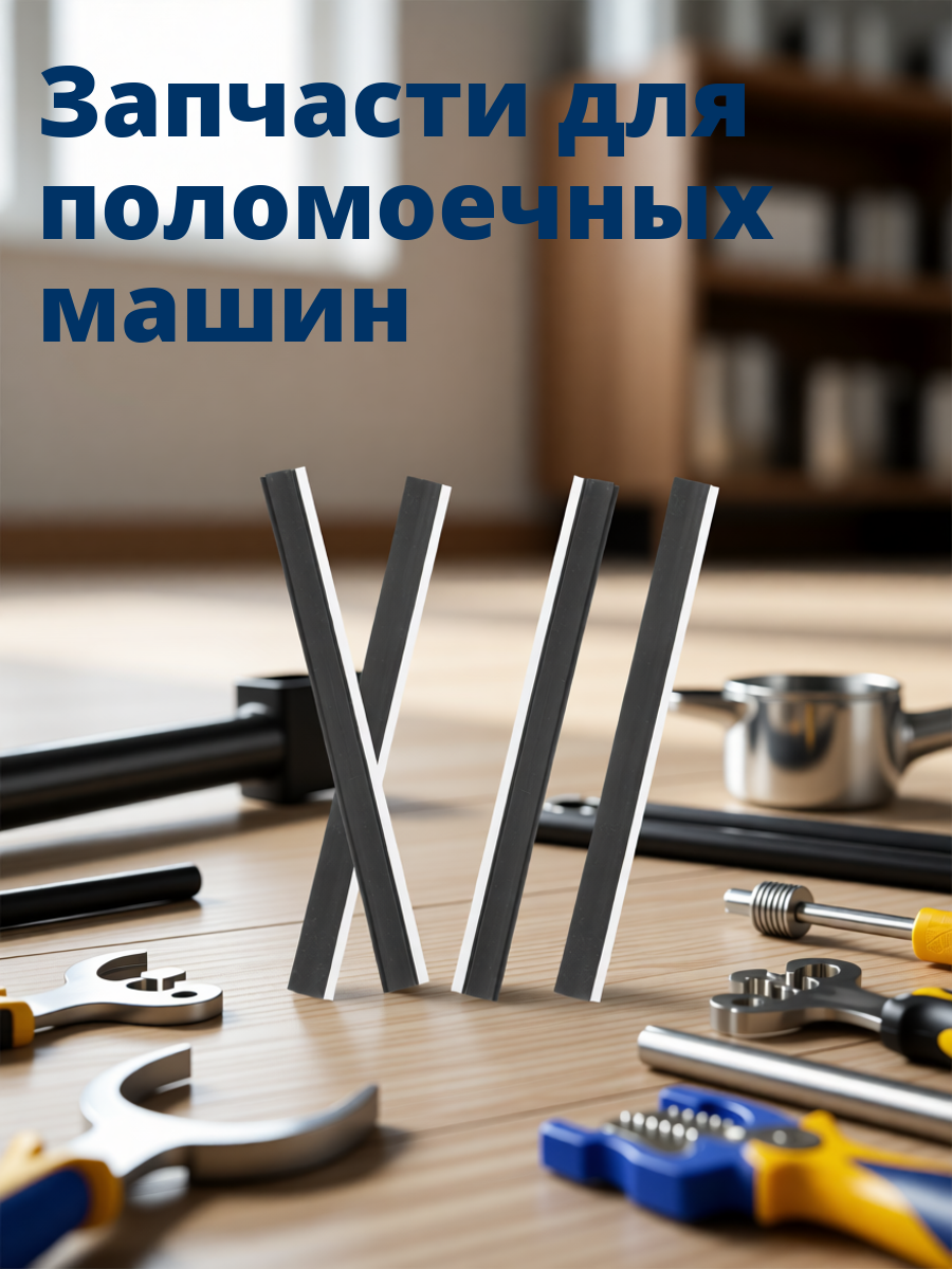 Замена Резиновой Кромки Для Совка, 4 Шт, Черный, Длительный Срок Службы, 26.00X2.30X0.30См