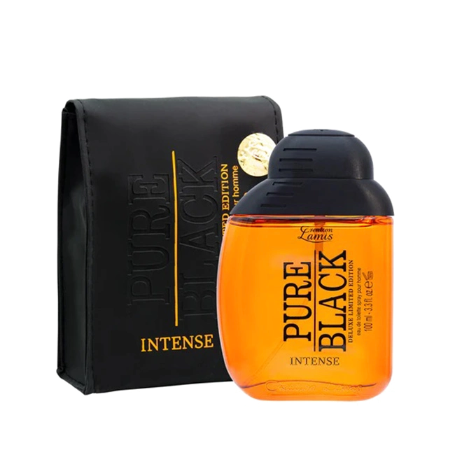 Мужская туалетная вода Ламис Пьюр Блэк Интенс 100 мл - Creation Lamis Pure Black Intense