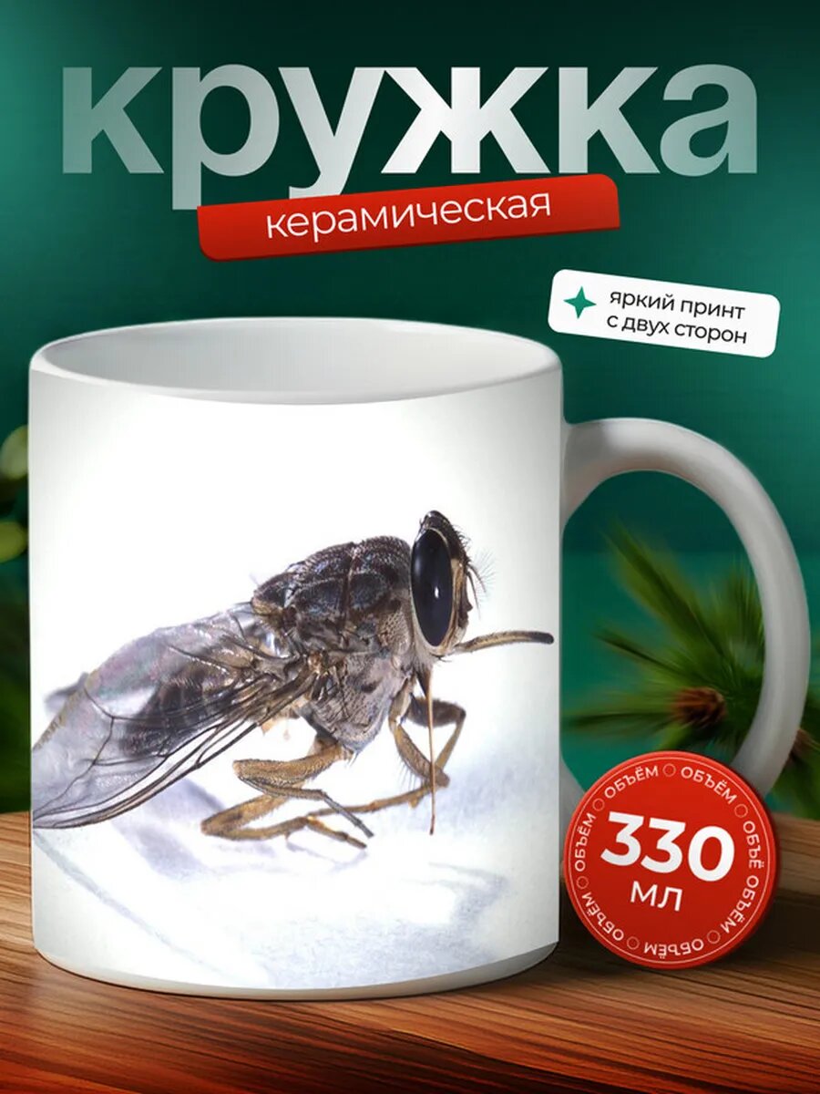 Кружка Муха цеце насекомое 15,