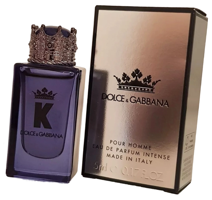 Миниатюра мужской парфюмерной воды Дольче Габбана К Интенс 5 мл / K Eau De Parfum