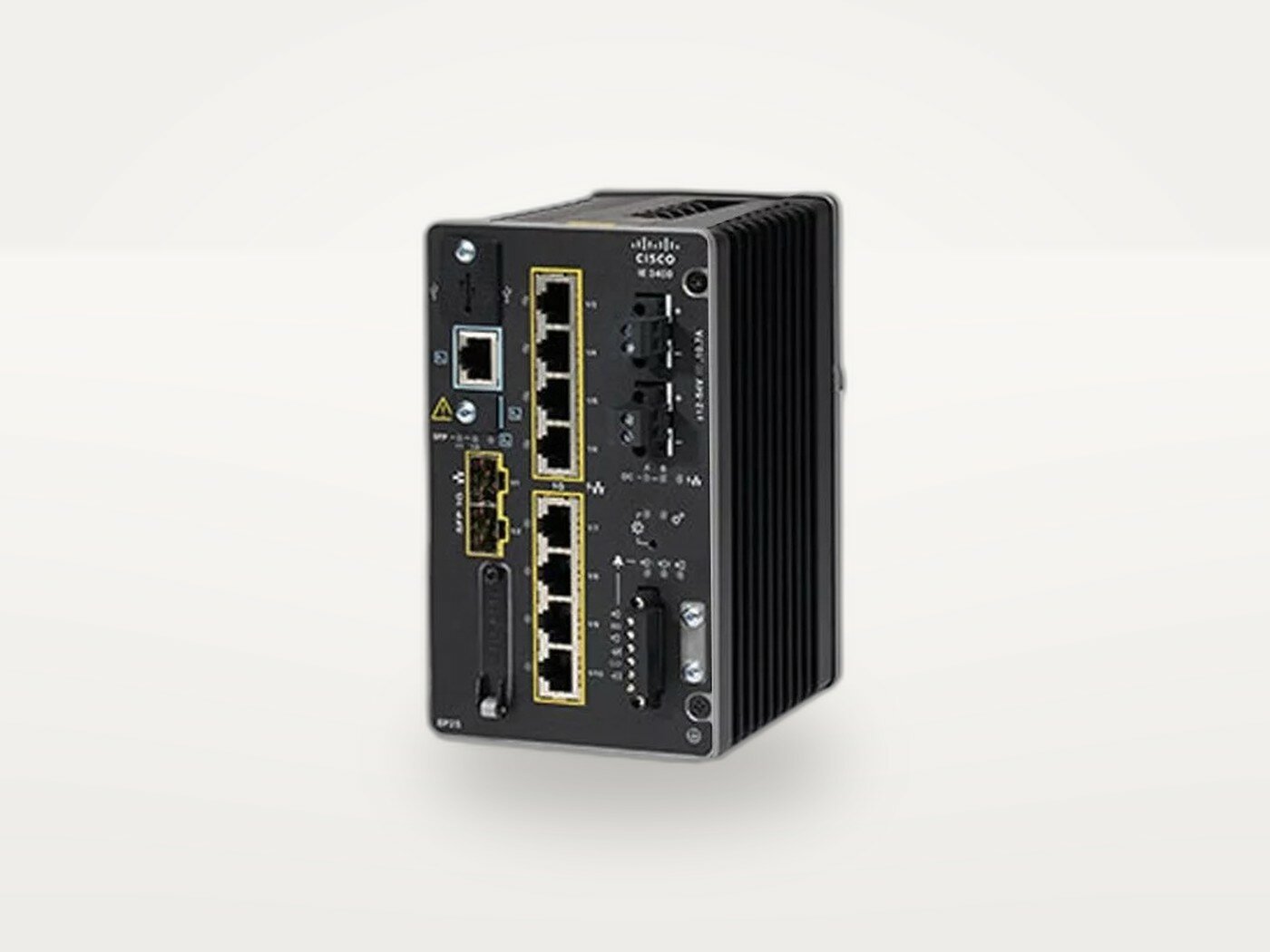 Коммутатор Cisco IE-3400-8T2S-E Catalyst IE3400 with 8 GE Copper and 2 GE SFP, Modular, NE