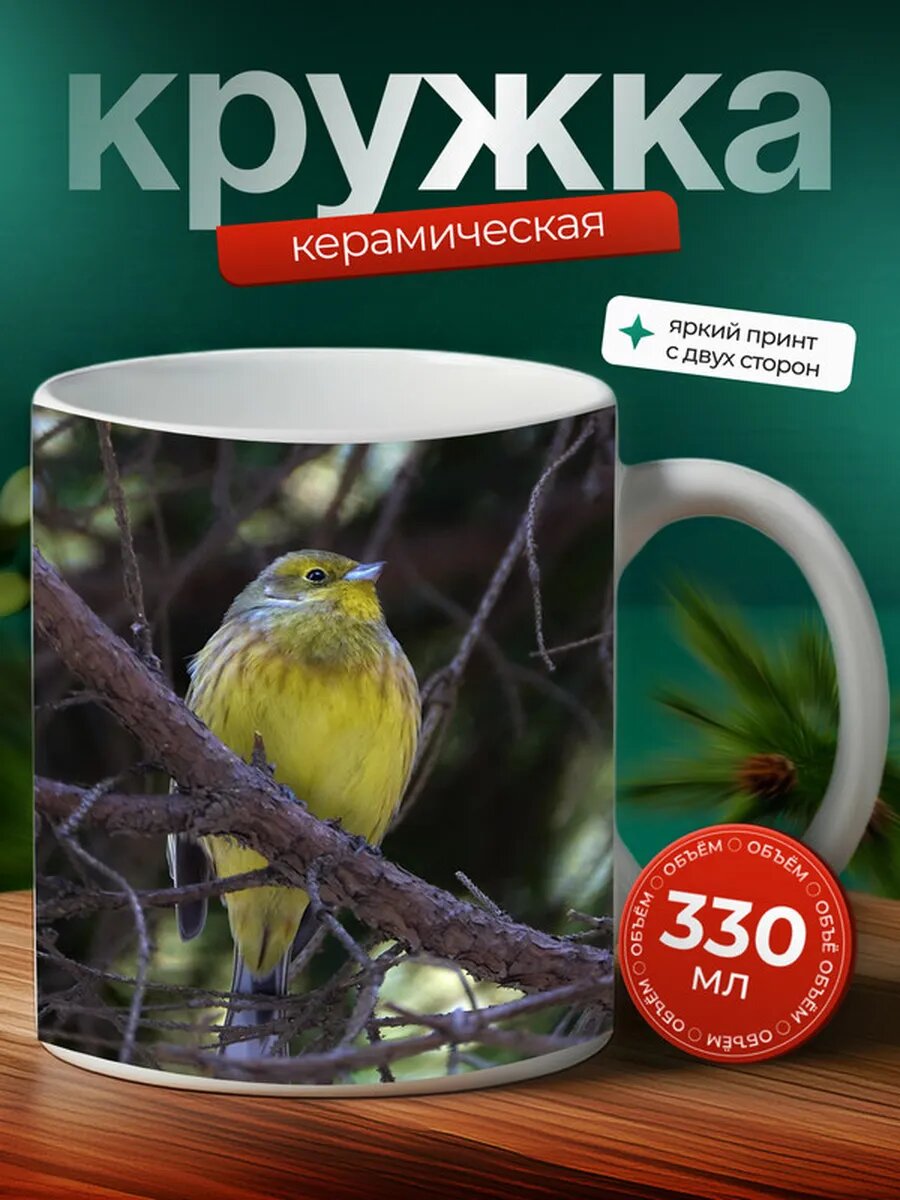 Кружка Овсянка птица 9,