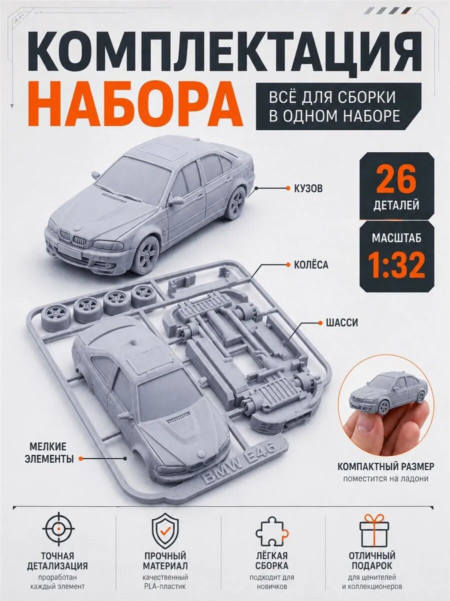 Сборная модель автомобиля — фото 1