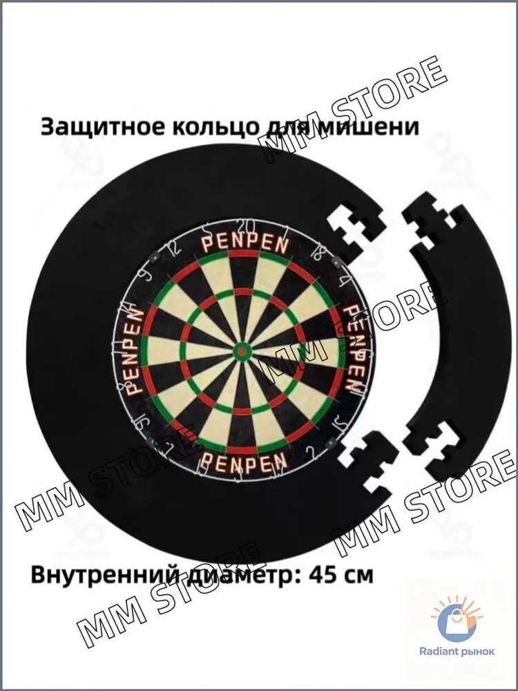 Защитное кольцо для мишени