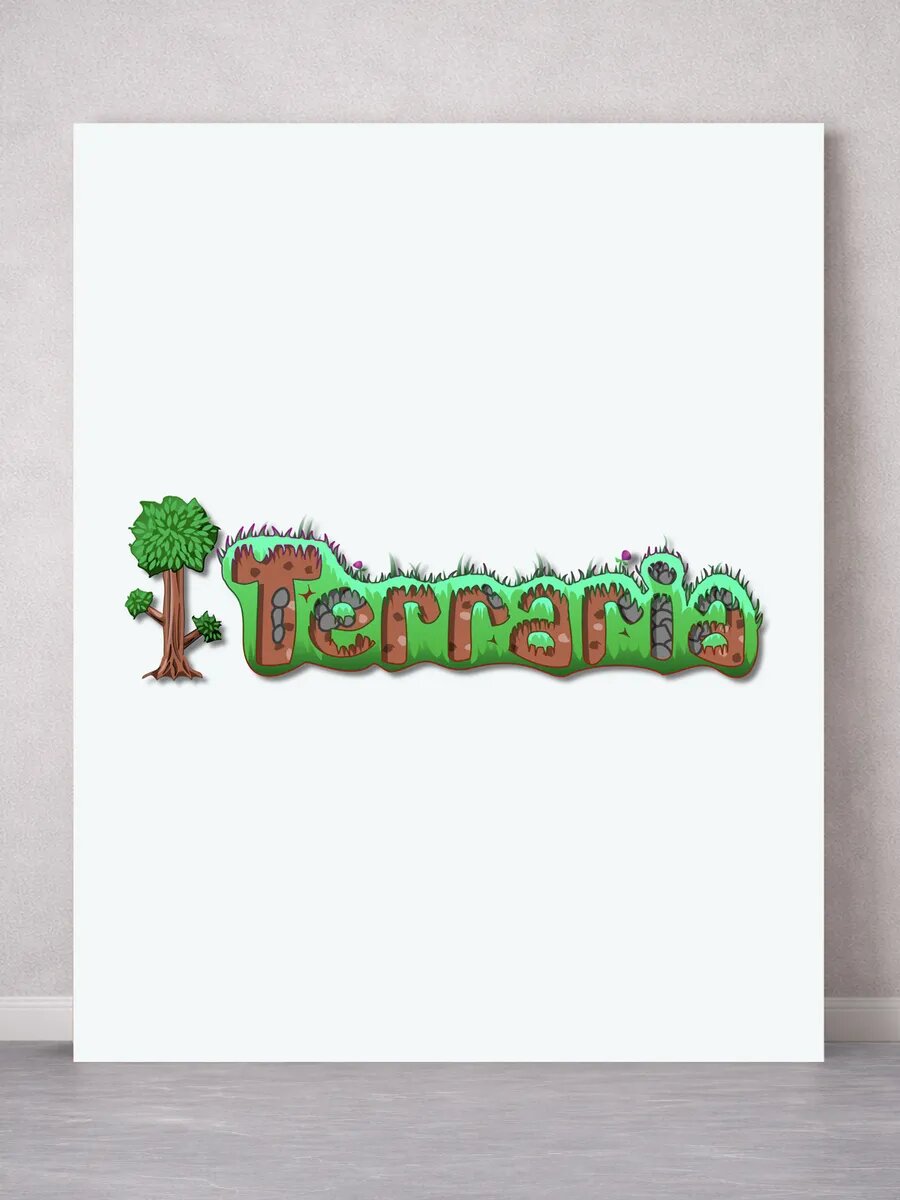 Картина на стену 40х50 см Terraria