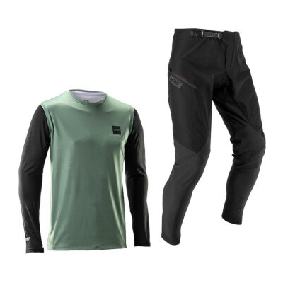 Комплект велоджерси/велоштаны Leatt Ride Kit MTB 1.0 (Mist Green, M, 2026 (5026056592))