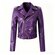 Куртка кожаная  2026Кожаная куртка для взрослых, размер 4XL, purple