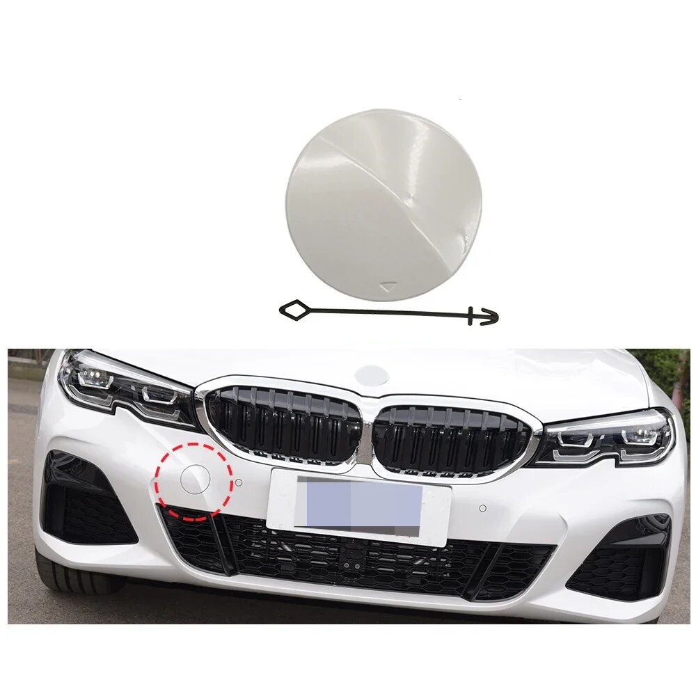 Для BMW 3 серии M Sport G20 G28 передний бампер для прицепа, крышка отверстия для буксировочного крюка 51119448801 2020-2022