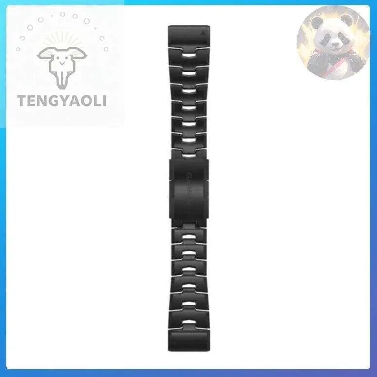 Ремешок из титанового сплава Garmin, QuickFit 22mm, подходит для Garmin Fenix 7 7X 6X Pro band For Epix Pro Gen 2 47mm 51mm