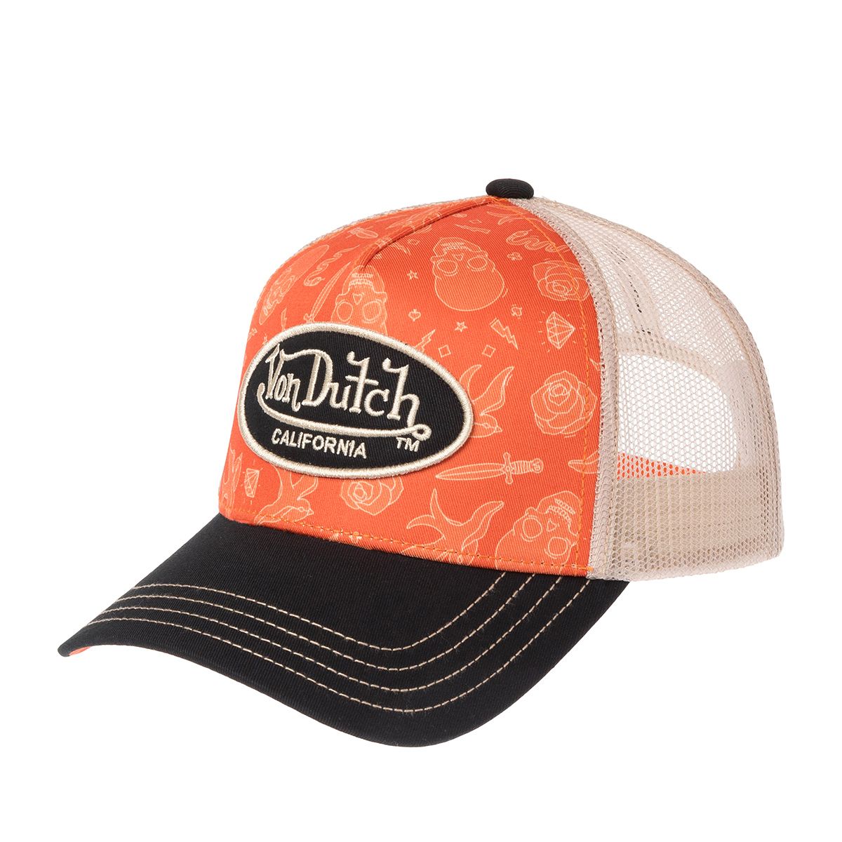 Бейсболка Von Dutch для мужчин и женщин