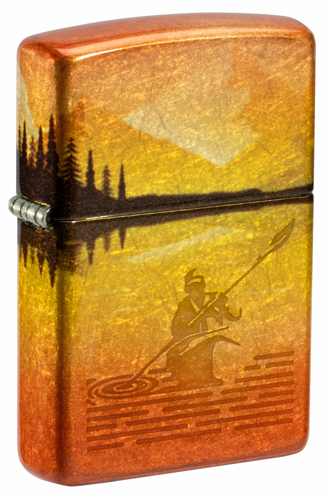 Зажигалка бензиновая Zippo Fishing Fusion Design (46927), пустая