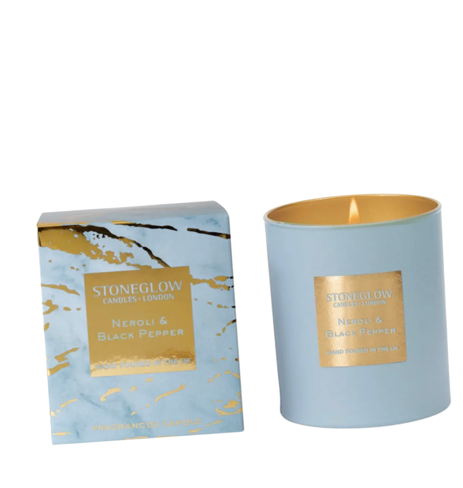 Stoneglow Neroli and Black Pepper свеча для дома 220 гр - Стоунглоу Нероли и Черный Перец