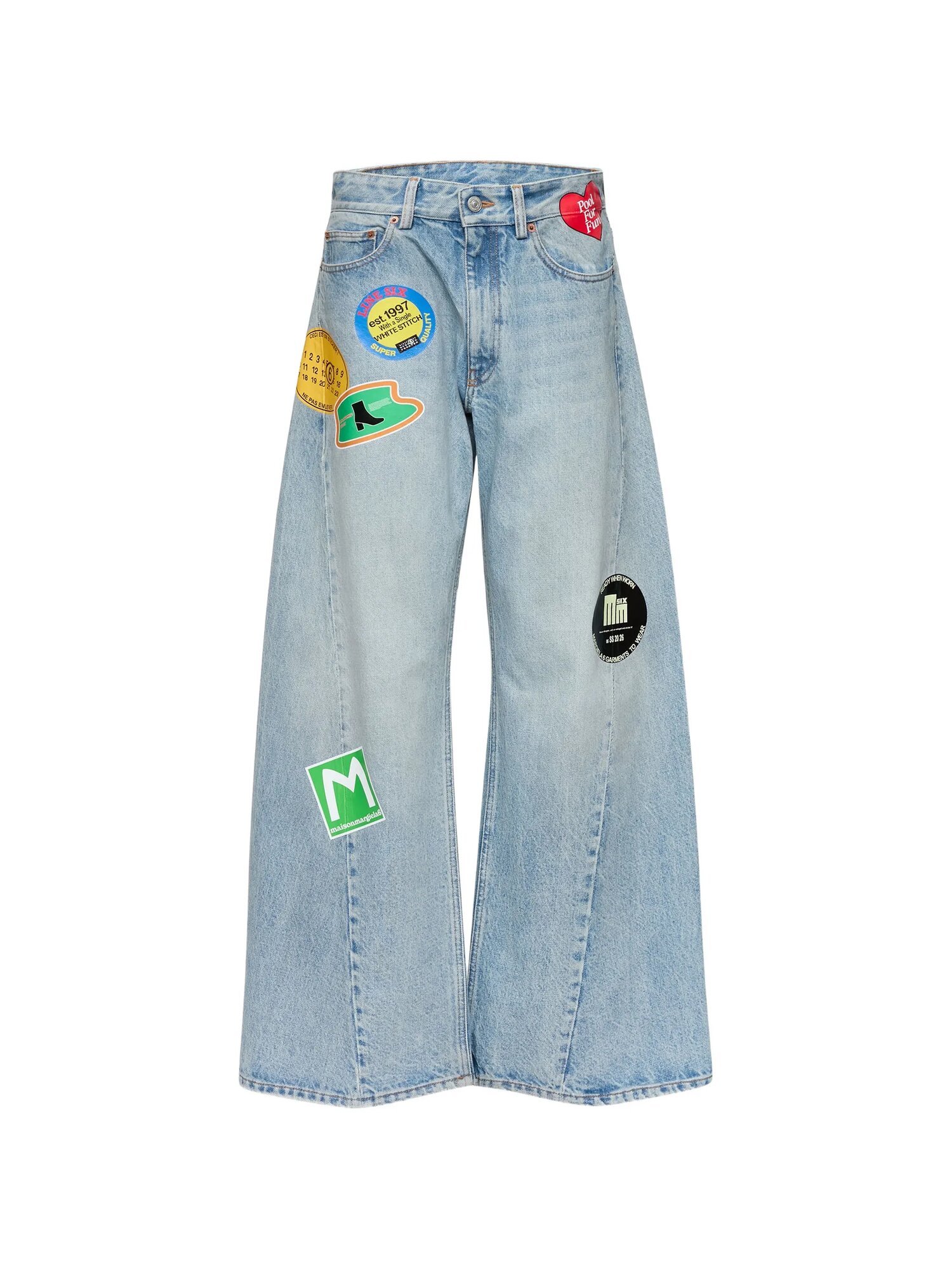 Джинсы Wide-leg jeans 