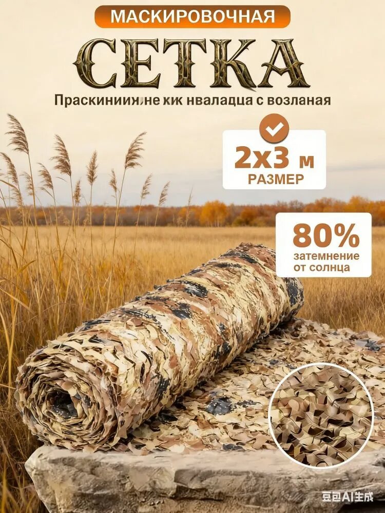 Садовая теневая сетка, 3х2 метра