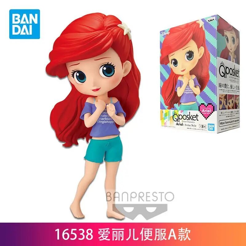 Bandai Disney Qposket Ариэль, цвет A, в коробке