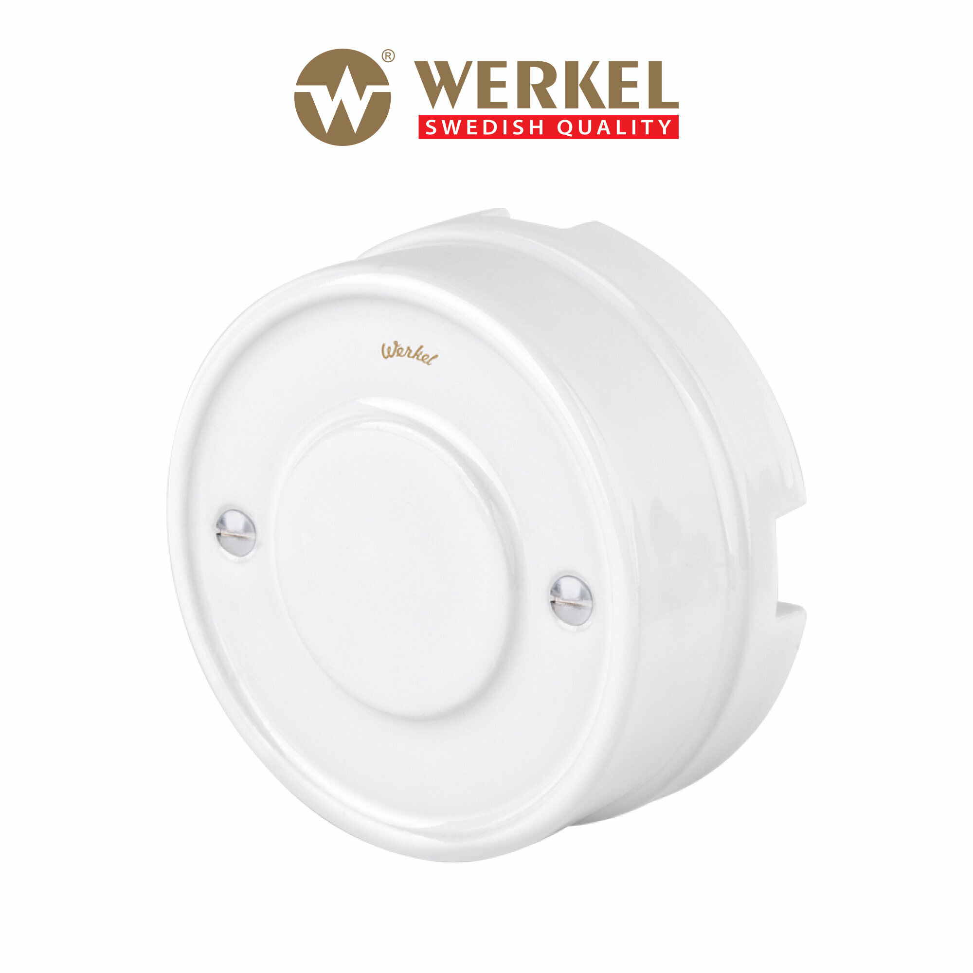 Распределительная коробка Werkel Ретро W6411201, цвет белый, IP20
