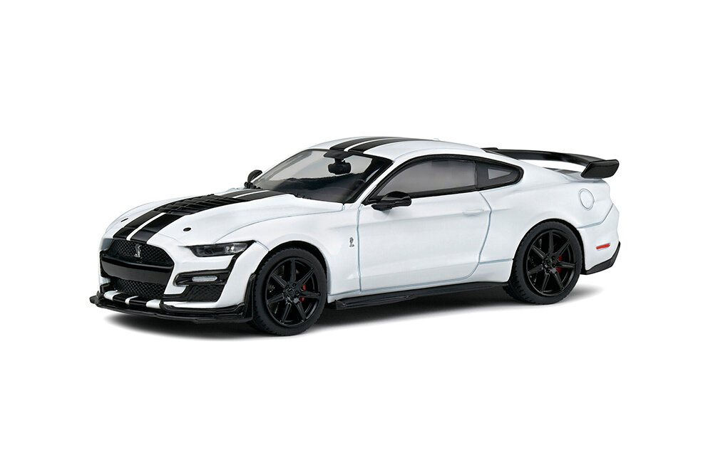 Модель коллекционная SOLIDO Ford shelby mustang GT500 fast track white black