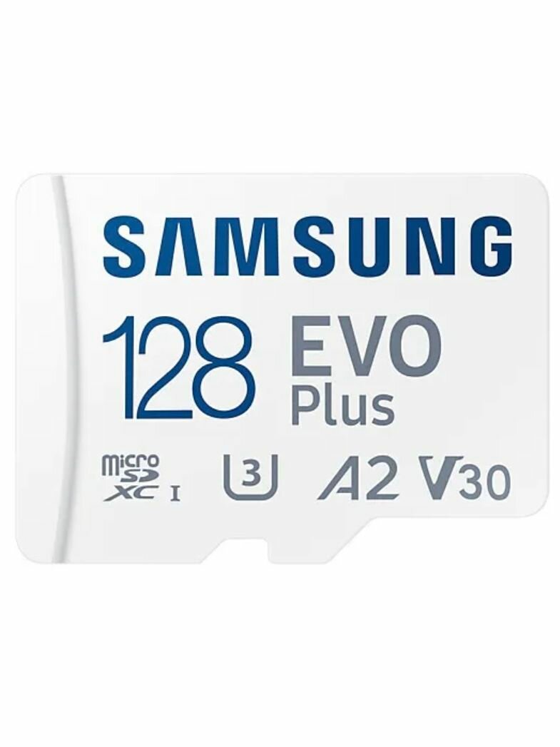 Карта памяти Micro SD Samsung EVO Plus 128 ГБ class 10 (MB-MC128SA)