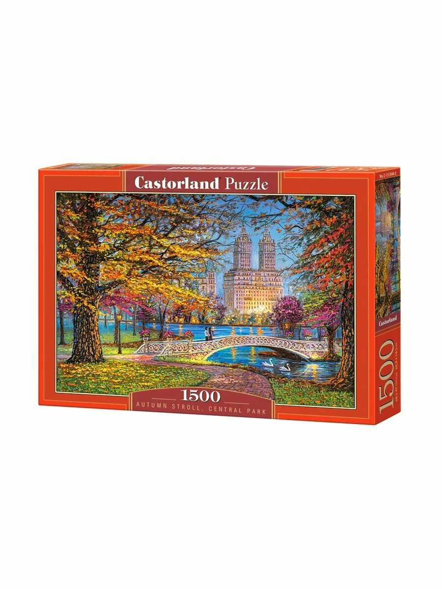 Castorland Пазл Центральный парк, Нью-Йорк, 1500 деталей