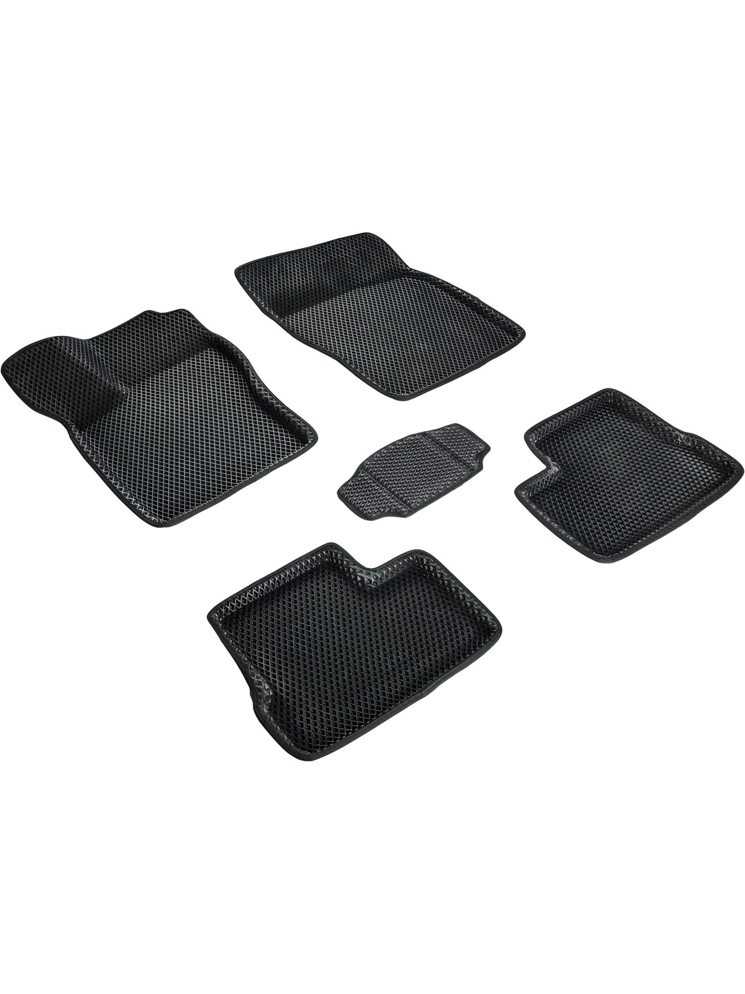 Коврики EVA 3D ромб для Daewoo Nexia 1994-2016 Seintex 98151