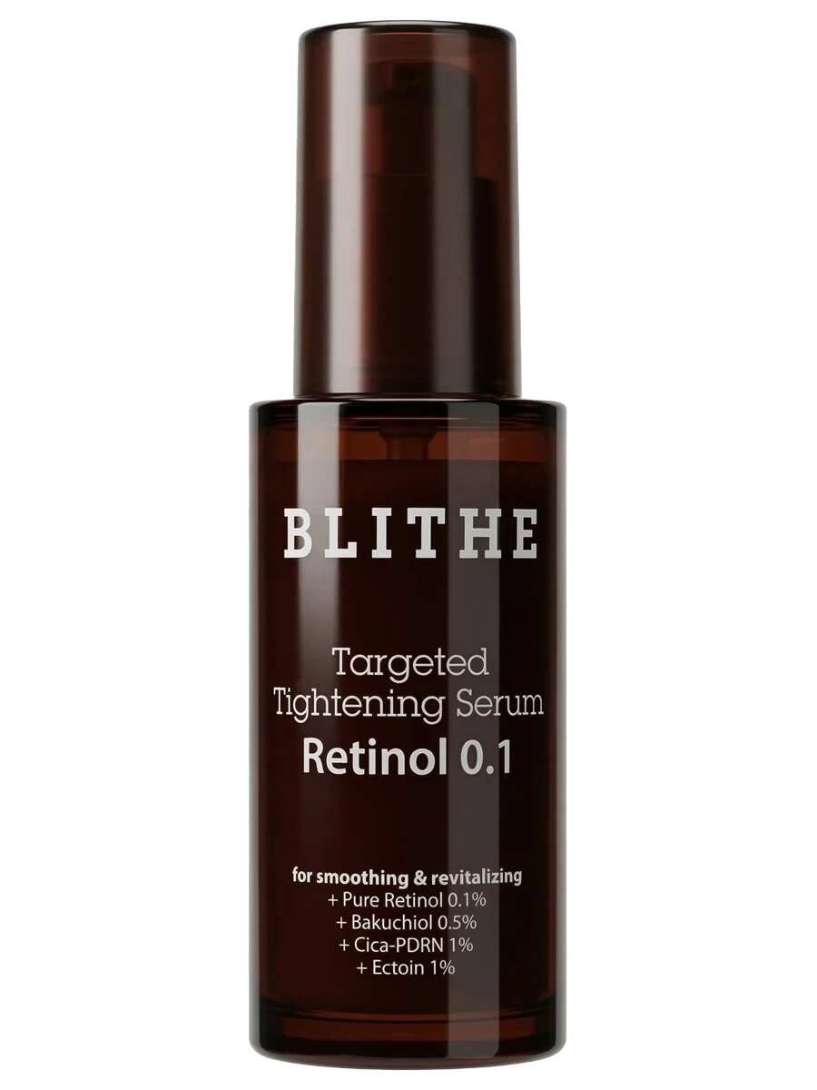 Blithe Подтягивающая сыворотка с 0.1% ретинола и пдрн Targeted Tightening Serum Retinol 0.1 30 мл