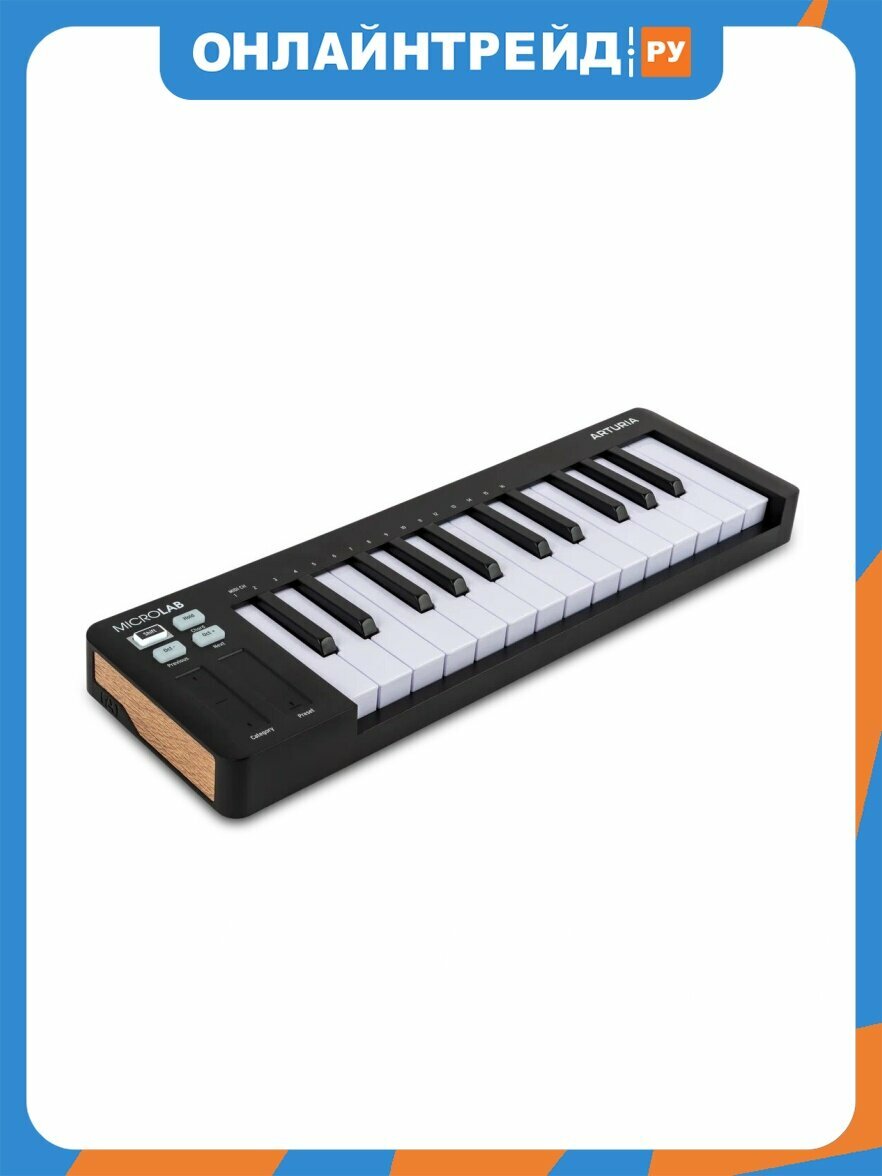 Клавиатура-MIDI Arturia MicroLab 3 Black