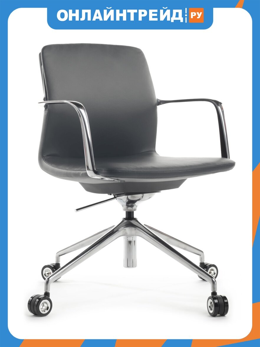Кресло офисное Riva Design Plaza-M FK004-B12 Антрацит