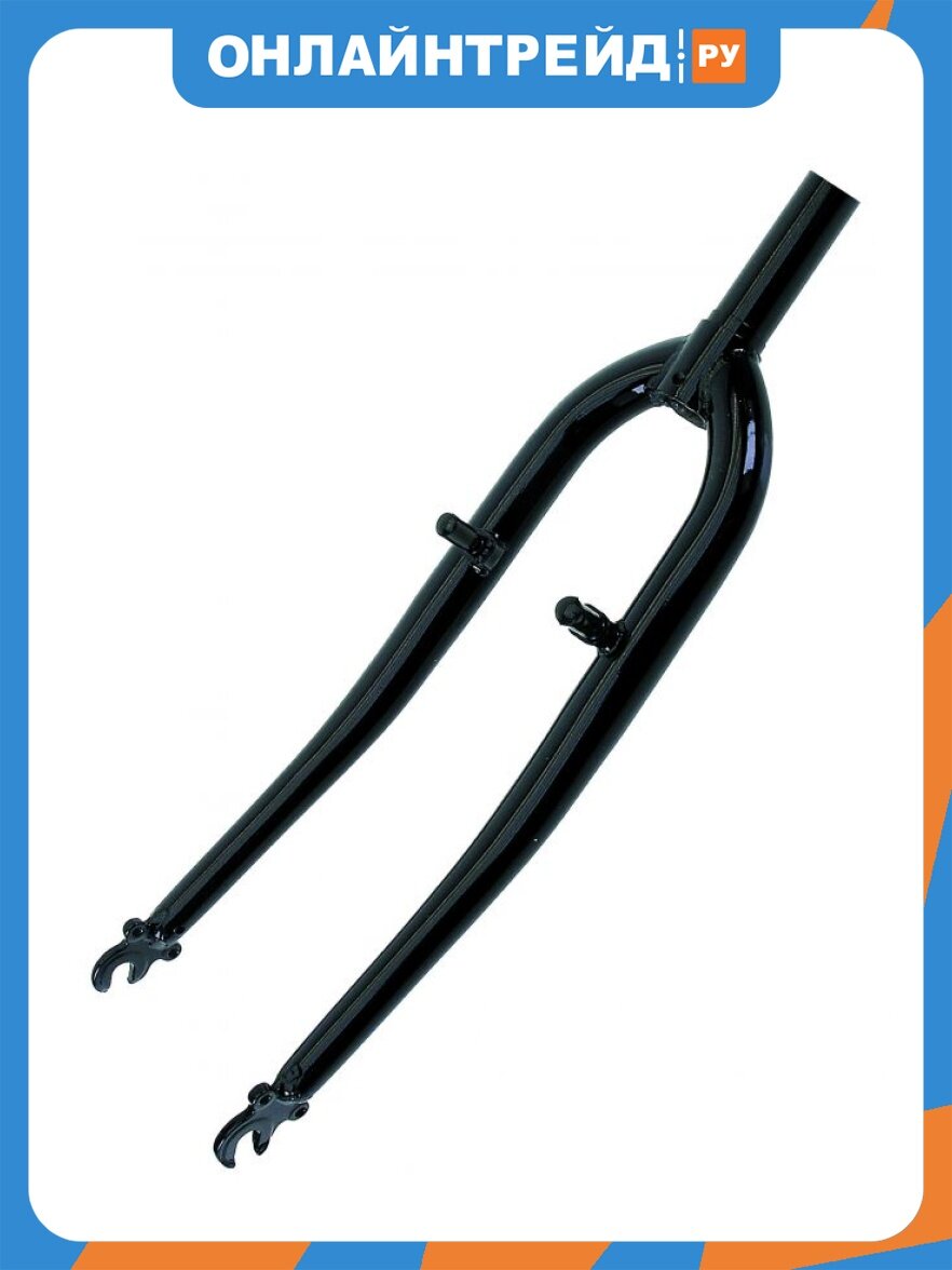 Вилка жесткая M-wave 5-392852 сталь 28"х1" шток 240/130мм резьба, черная