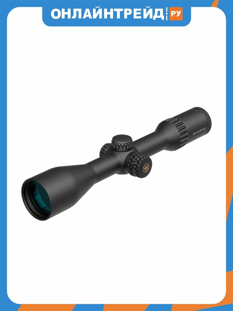 Прицел Vector Optics Continental Hunting ED 2-16x50, SF, VET-10BDC (MOA), подсветка красная, 30мм, 1/4 МОА, IP67, 672г