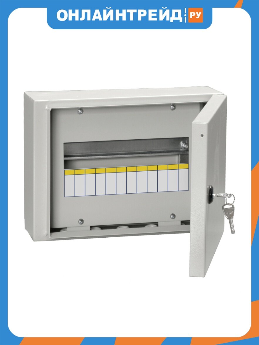 Корпус металлический Iek ЩРн-12 (240х330х120мм) IP54 TITAN 3, MKM11-N-12-54-Z