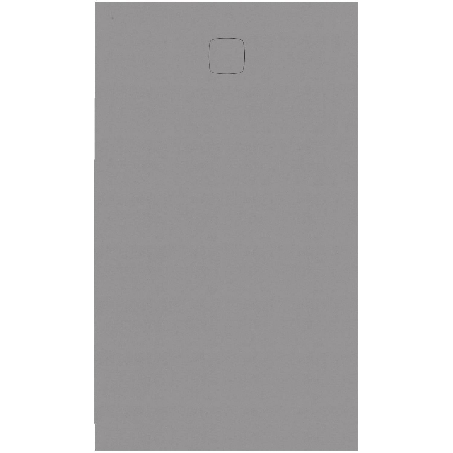 Душевой поддон из искусственного камня Starohome Cosmo 160x90 32679222 цвет Серый матовый