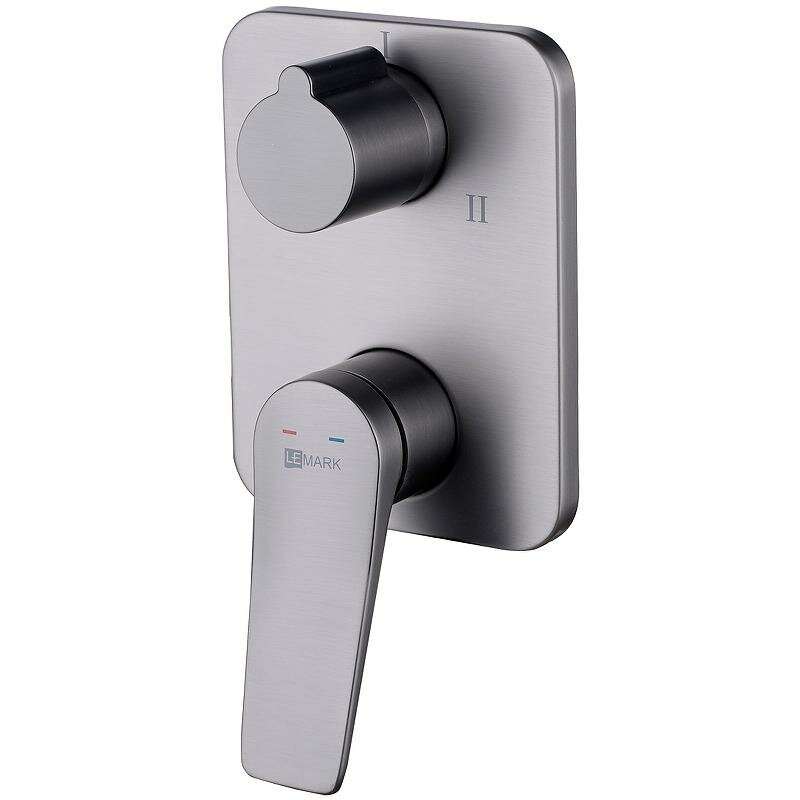 Смеситель для душа Lemark Bronx LM3728GM Графит