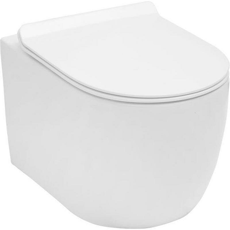 Унитаз подвесной Aquanet Cetus-W BL-104N-WHT 211908 с сиденьем Микролифт