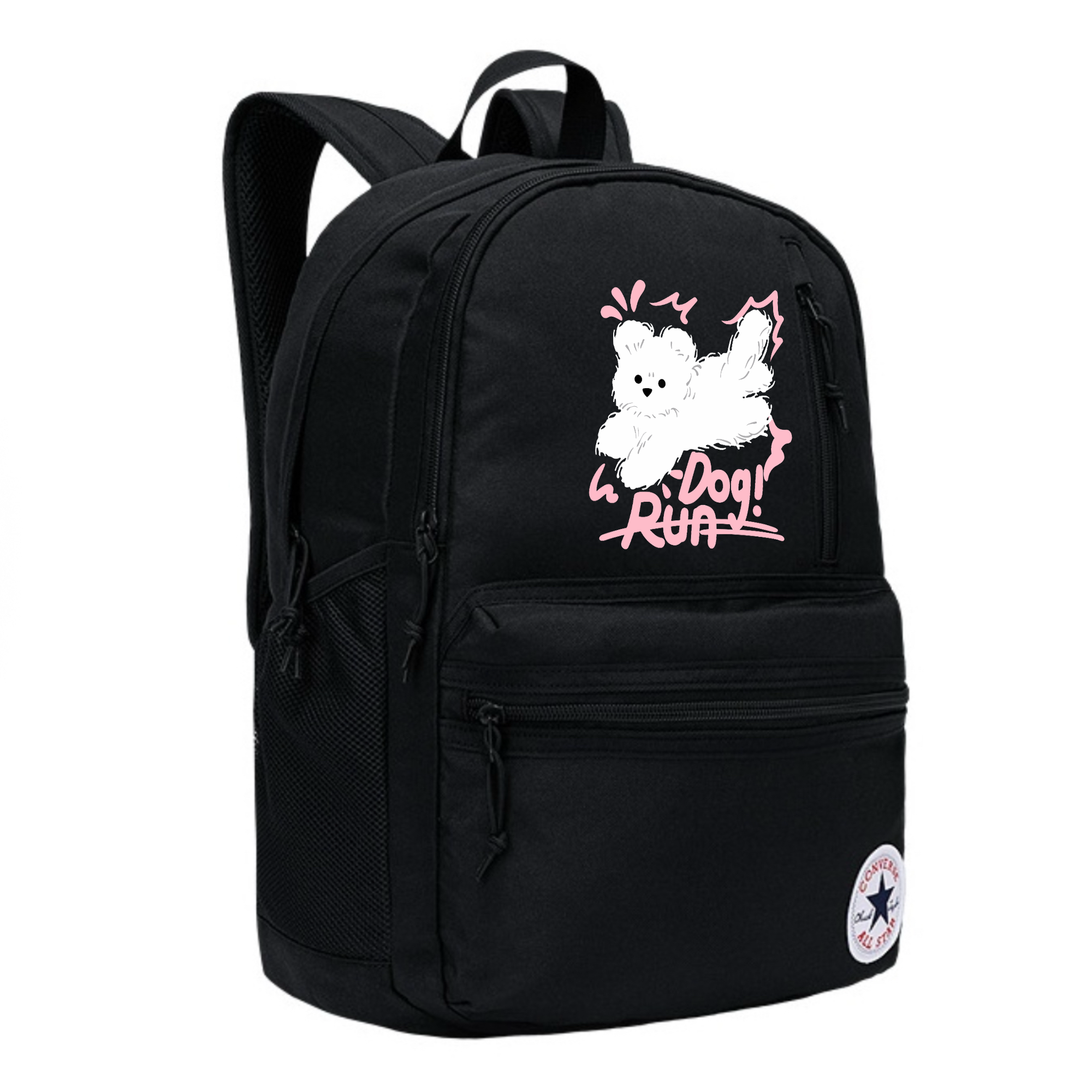 Рюкзак унисекс Converse Polyester Backpack Regular, черный — фото 1