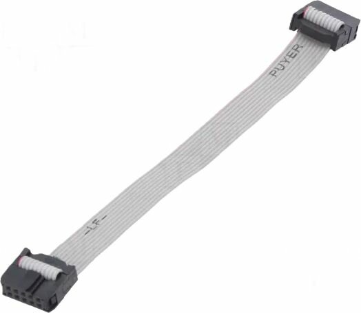 Шлейф с разъемами AMPHENOL FC10150-S IDC, 10x28AWG Ш. шлейфа 1,27мм, 0,15м, 1 шт
