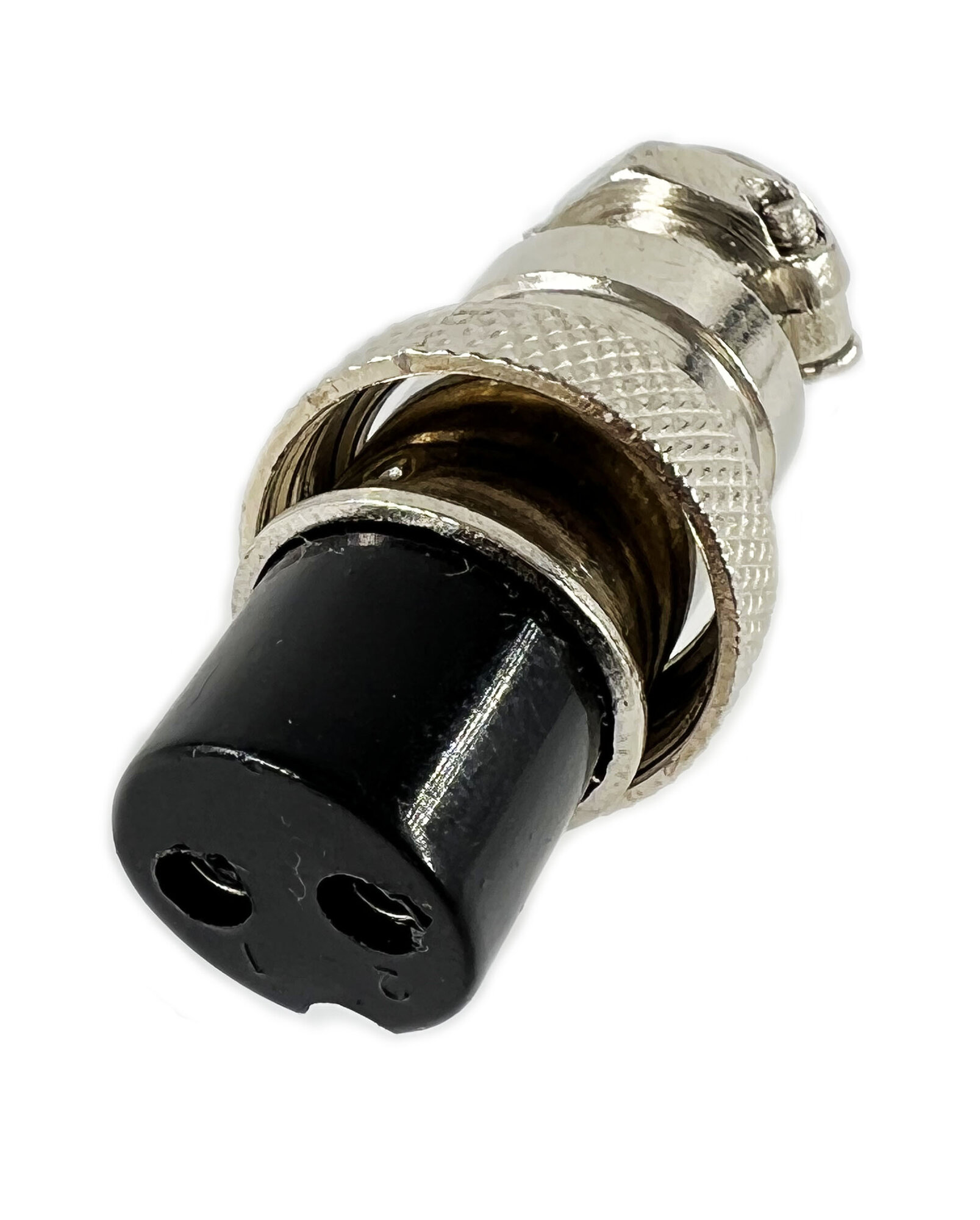 Разъем MIC16 2Pin гнездо металл на кабель
