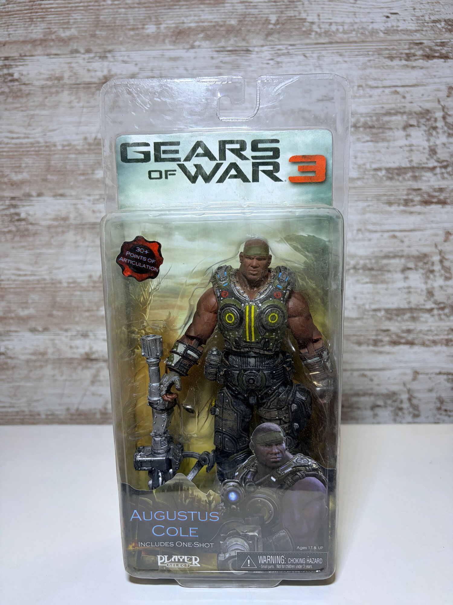Фигурка NECA Gears of War Augustus Cole (Августус Коул) 18 см / Series 2